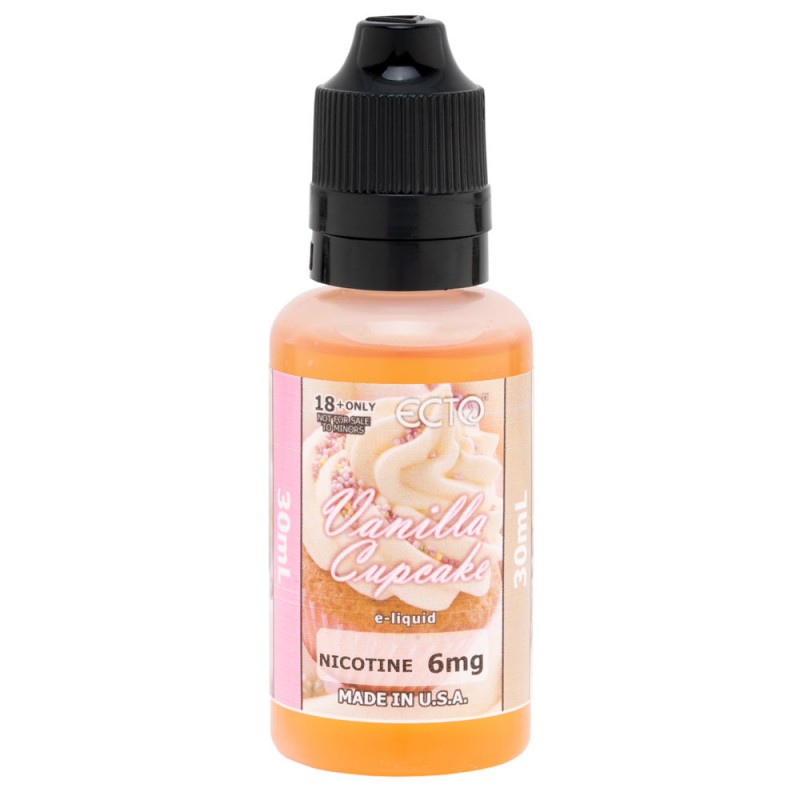 Vanilla Cupcake E-Liquid - 30mL, ecto liquid